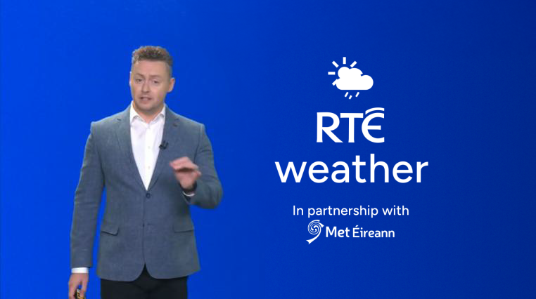 RTÉ Launches New Look Weather Forecasts – About RTÉ